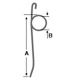 Rake Tooth For New Holland Rolabar, New Idea RT74562 - Shoup