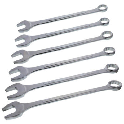 Performance Tool 6 pc. SAE Jumbo Combination Wrench Set S6 - Shoup