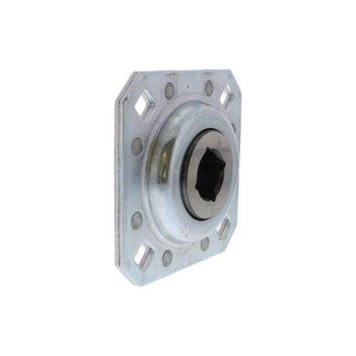 Riveted Flange Bearing, 1" Sq. Bore SH13690 - Shoup