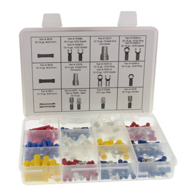 Electrical Terminal Kit, 175 Pc. Kit TK1750 - Shoup