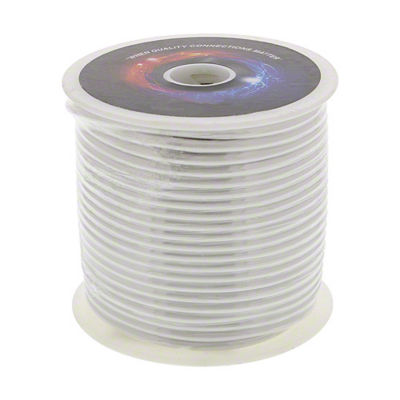 12 Gauge Wire, White, 100' Roll TW41270 - Shoup