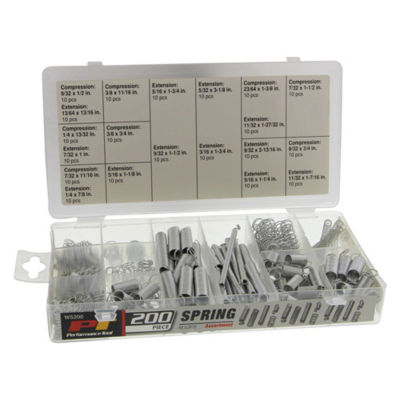 Spring Assortment, 200 Pc. Kit W5200 - Shoup